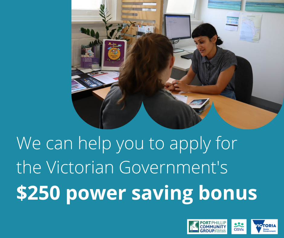 $250 Power Saving Bonus - Port Phillip Community Group